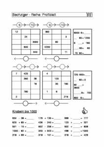 prepolino.ch :: Mathematik :: Allgemein :: Reihen (kleines 1*1)